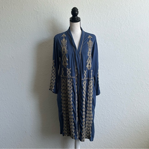 Johnny Was | Sweaters | Johnny Was New With Tags Elegant Blue Cardigan ...